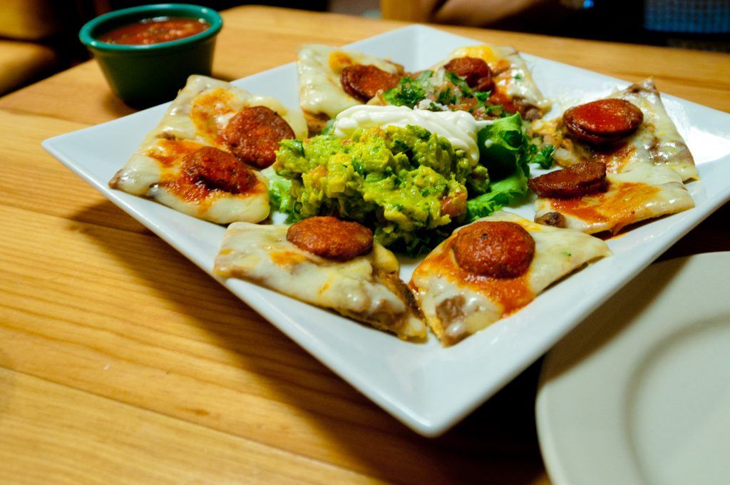 Chorizo Quesadillas - Mazier.Org